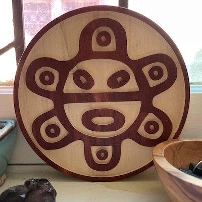 Taino Wooden Plaque Set - Etsy