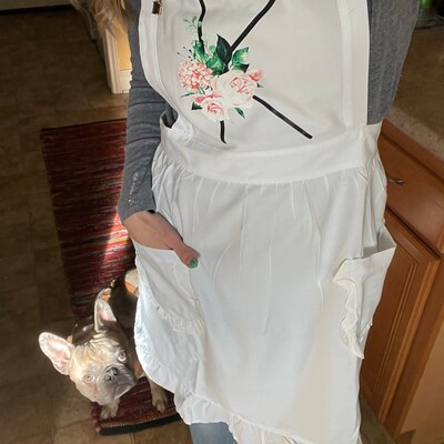 Personalized Initial Apron, Custom Letter Monogram Apron, Gift for Her ...