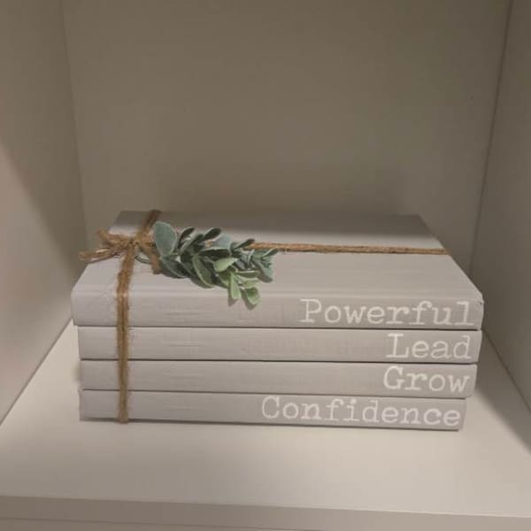 Custom Hardback Book Stacks | Family Book Stacks | Quote Book Stacks ...