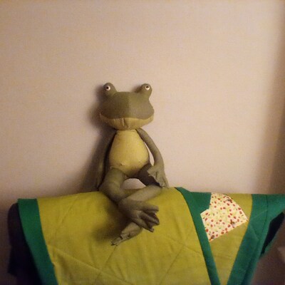 Stuffed Frog PDF Sewing Pattern & Tutorial Stuffed Animals - Etsy