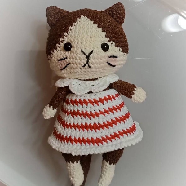 Digital LEXIE the Cat Pattern - Instant Download DIY Amigurumi Pattern ...