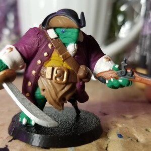 Dragonborn Flag Guard 32mm Resin Miniature Dnd Miniatures Dungeons ...