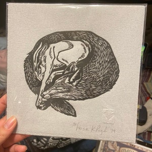 Bull. Ox. Taurus. Original Linocut Print. | Etsy