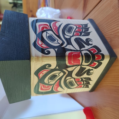 First Nations Corrine Hunt Recycled Glass Serving Tray Platter - Etsy