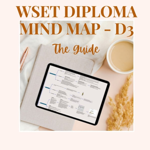 WSET Diploma Resource, Sparkling Wines Mind Map, WSET Level 4, Wset ...