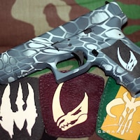 Kryptek Camo Stencil SVG – Paint and Vinyl Cutting File for Cricut and ...