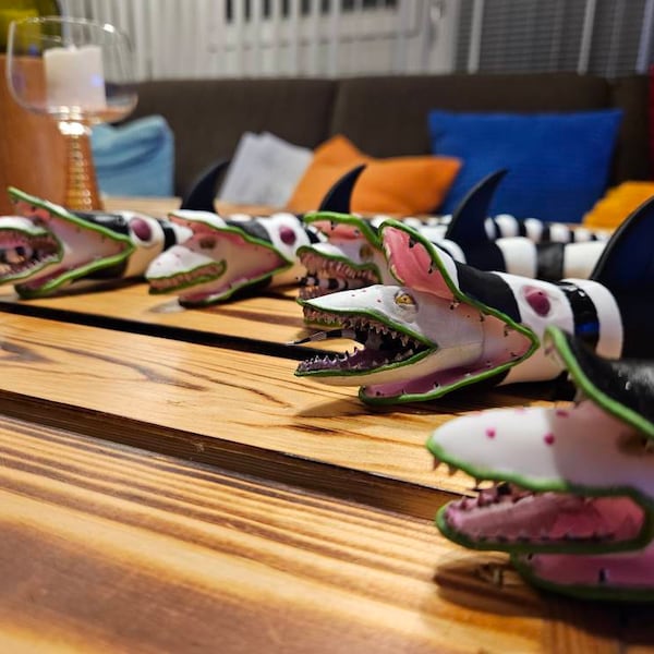 Space Worms!! Articulated 3D ( Beetlejuice Sandworm Inspired ) Fidget ...