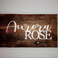 3D Name Cutout Laser Cut Name Custom Name Sign Baby Name Sign Wood ...