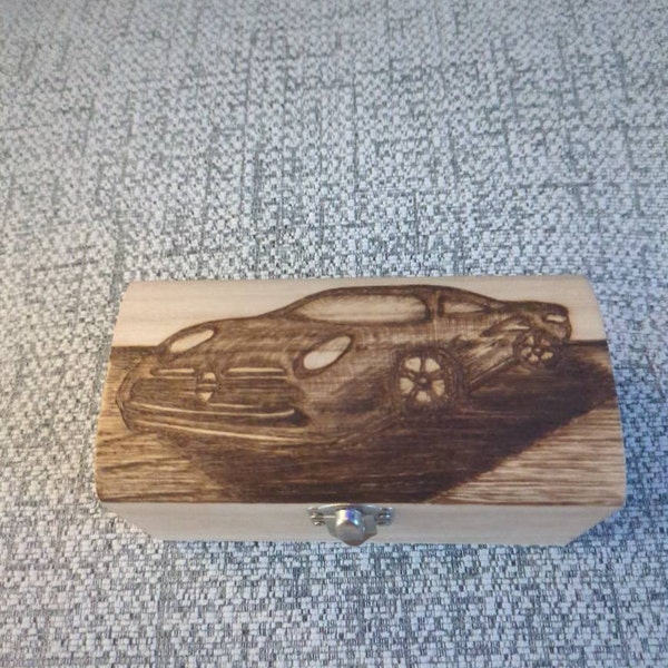 Bee Bumblebee Wooden Money Box, Piggy Bank, Pyrography, Wood Burned ...