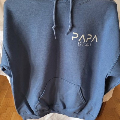 Personalised Papa Sweatshirt, Dad T-shirt, Father's Day Gift, Custom ...