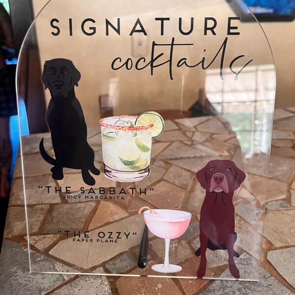 Clear Acrylic Blanks DIY Wedding Sign Calligraphy Blank Stock Sheet ...