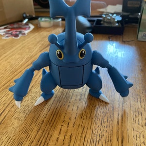 Custom Pokemon Figure 3D Printed Regular and Shiny Collectible Pokemon ...