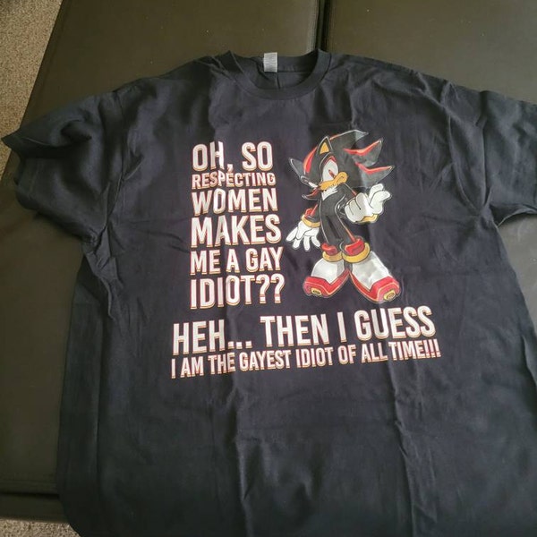 Funny Sonic Shirt, Shirts That Go Hard, Ironic Tee, Meme T-shirt, Women ...