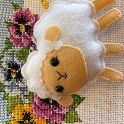 Felt Sheep Pattern Felt Sewing Sheep PDF Tutorial Sheep DIY - Etsy