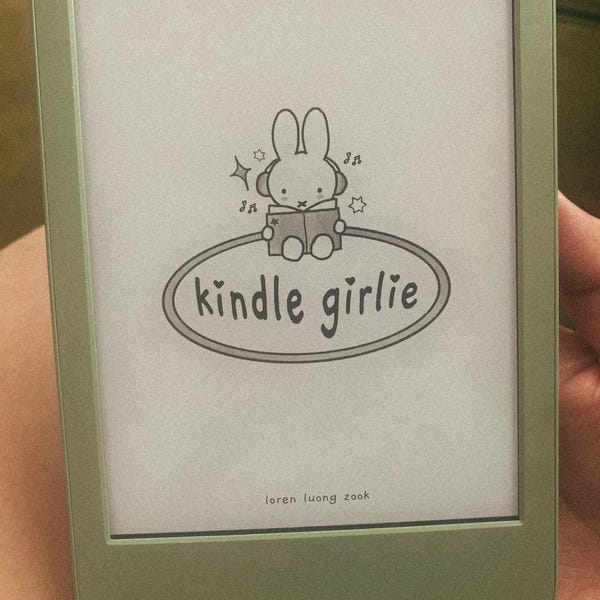 MIFFY Kindle Girlie Lock Screen for Kindle, Kindle Screensaver, Kindle ...