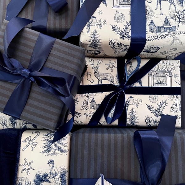 Forest Wrapping Paper Deer Gift Wrap Elk Wrapping Paper Bachelor Party ...