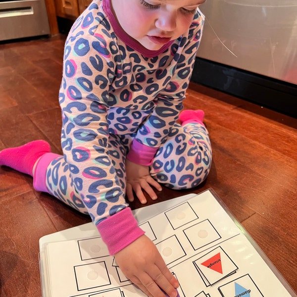 English SPANISH LEARNING BINDER for Kids, Educational Adapted Pre-k ...