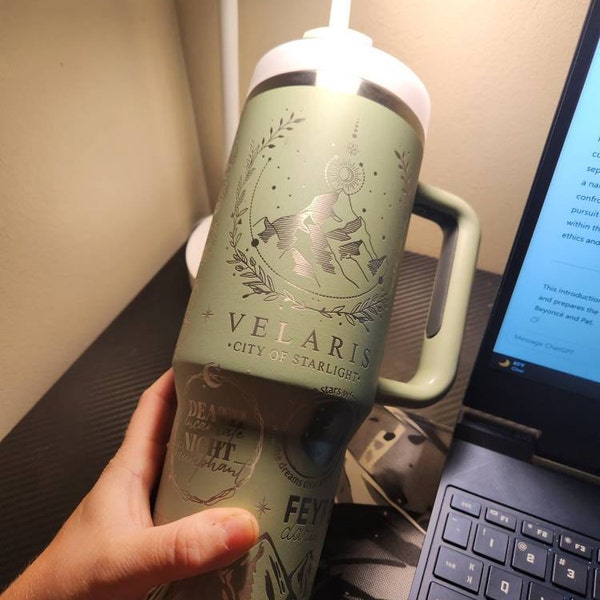 40 Oz the Thirteen TOG Tumbler With Handle, TOG Merch, Fireheart Gift ...