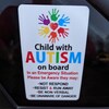 Child With Autism on Board Sticker Car Truck Window Vehicle Emergency ...