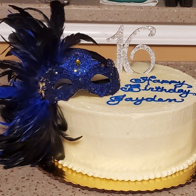 Blue Rio Carnival Mask, Brazilian Carnival Mask, Venetian Carnival ...