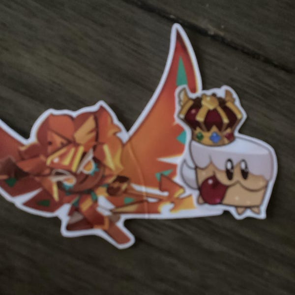 Cookie Run Kingdom Stickers Premium Waterproof Ancient Cookies ...