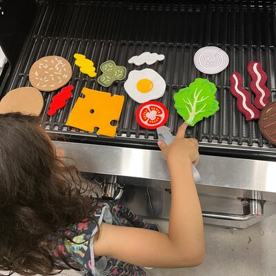 Embroidery FILES ITH Burger, Felt ITH Burger Set, 4x4 Felt Burger ...