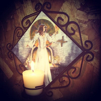 Bridget Wall Candle Sconce - Etsy