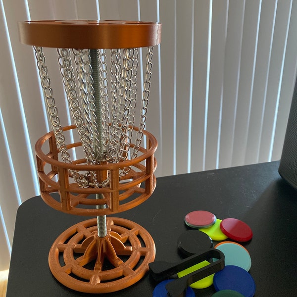 XL Mini Golf - Mini Disc Golf - Table Top Game - 3D Printed - Drinking ...