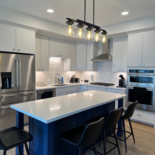 7ft White Kitchen Island W/o Countertop - Etsy