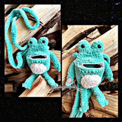 Frog Coin Purse Crochet PATTERN Amigurumi - Etsy