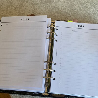 PRINTABLE Wishlist Insert, Wishlist Printable A5, Wishlist Tracker ...