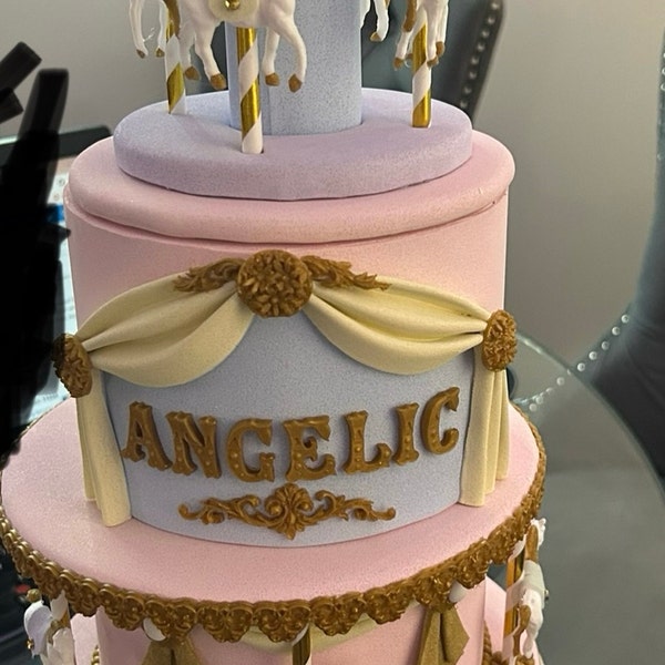 Circus Fake Cake - Etsy