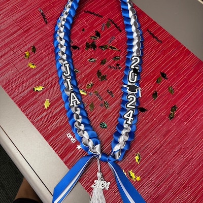 ELEMENTARY MIDDLE SCHOOL Graduation Lei 2024 Grad Gift Class of 2024 38 ...