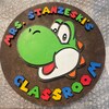 Handcrafted Mario Bowser Logo Name Sign Gift for Kids Bedroom Door With ...