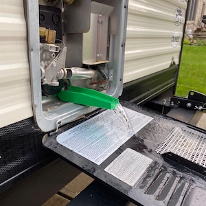 RV Travel Trailer Camper Water Heater Drain Funnel for Winterizing - Etsy