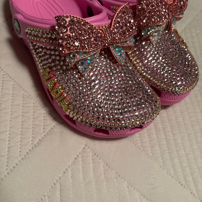 Custom Bling Designs for Women's Clogs Bedazzled Crocs Birthday Gifts ...