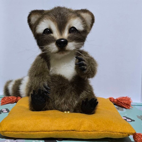 Black Goat, Teddy Goat, Goat Art Doll, Plush Goat, Stuffed Animals ...