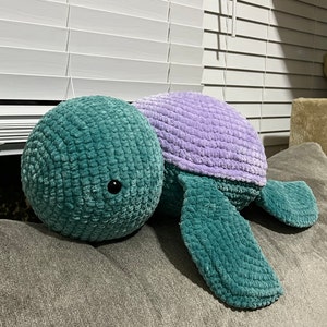 Crochet Jumbo Turtle human Size Pattern PDF Download Extra Large ...