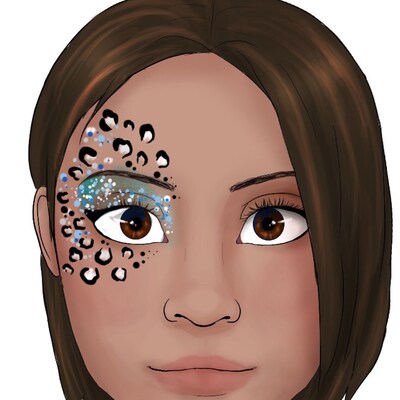 Face Painting Word Board, Face Paint Design Menu Board, Designs for ...