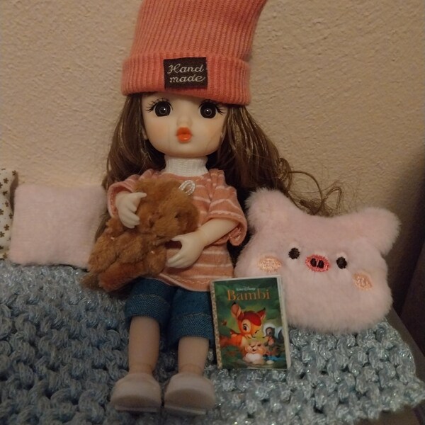 Miniature Books | Set of 3 | 1/4 1/6 and 1/12 Scale | Real Text | Dolls ...