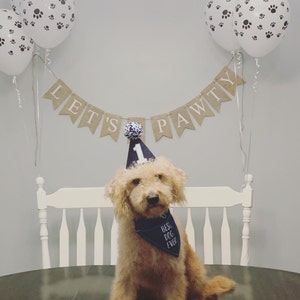 Pet Banner Dog Banner Pet Birthday Party Decor Dog Birthday - Etsy