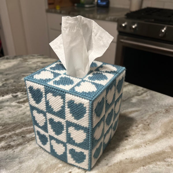 Easter Cross Tissue Box Cover / Rose Cross Tissue Box Cover / Easter ...