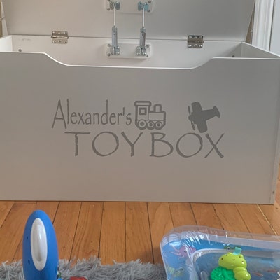 Personalized Toy Box Decal Wall Decal Vinyl Wall Decals, Room Decal ...