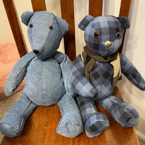 PDF 18 Inch Memory Bear Pattern and Instructions RARE - Etsy