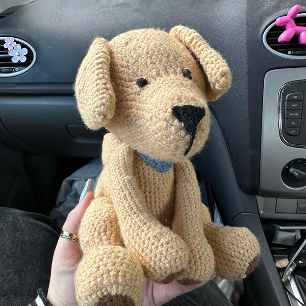 DIY Labrador Golden Retriever Crochet Amigurumi Pattern - Perfect Gift ...