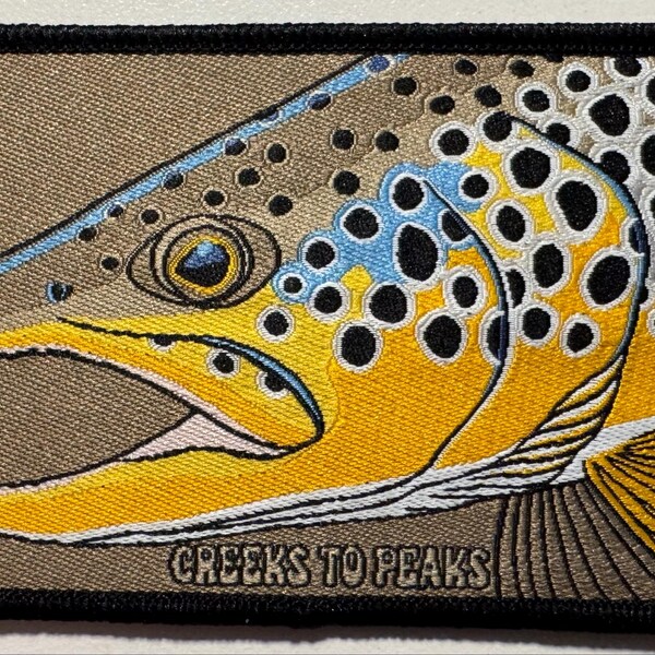 Bull Elk Leather Patch - Etsy