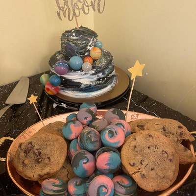 Galaxy Space Macarons 6/12/24 Choose Your Flavor French Macaroons ...