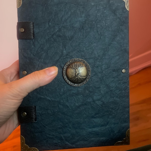 Jungle Style Travel Notebook, This Handmade Notebook is Made up of 120 ...