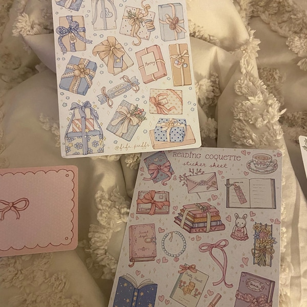 Happy Birthday Card | Greeting Card, Cute Birthday Card, Coquette Cake ...