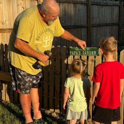 Let It Grow Metal Garden Sign Custom Garden Gate Sign Gardener Friend ...